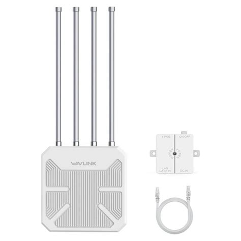 Wavlink Aerial Hd9 Wifi6 Outdoor Router Ax3000 Long Range Weaterproof Wireless Wifi Extender Ap