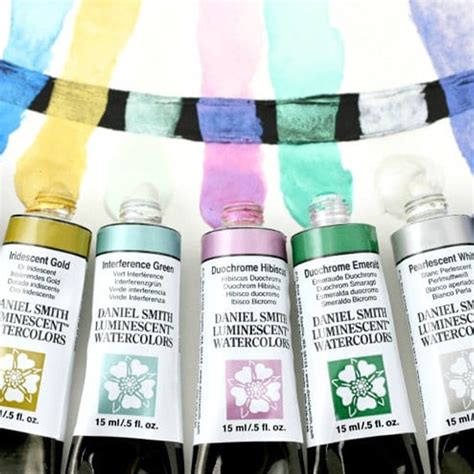 Daniel Smith Luminescent™ Watercolors Daniel Smith Artists Materials