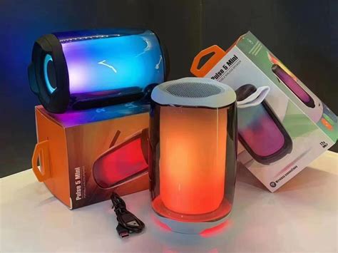 PLUSE 5 Mini Bluetooths Wireless Speaker With LED Light And Super Bass Model China Manufacturer