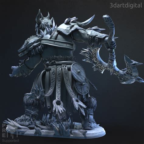 3d Printable Male Cryomancer´ By 3dartdigital