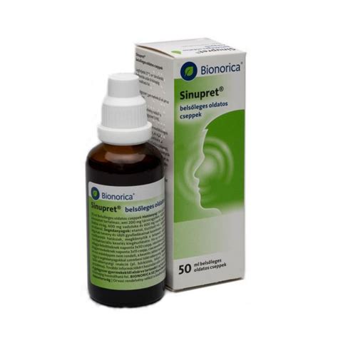 Sinupret Belsőleges Oldatos Cseppek 50ml