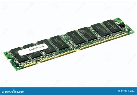 RAM Memory Module Stock Photo Image Of Electric Files 11234