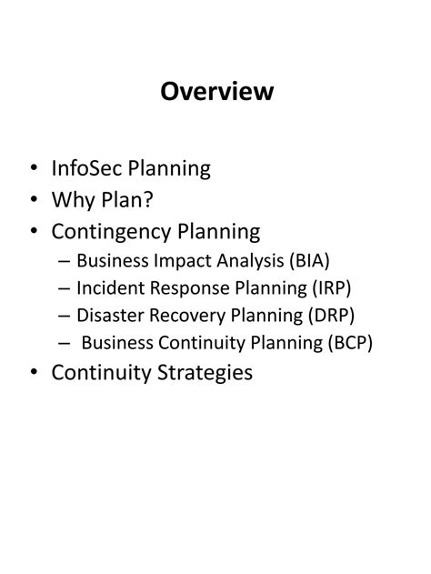 PPT INFORMATION SECURITY PLANNING IMPLEMENTATION PowerPoint