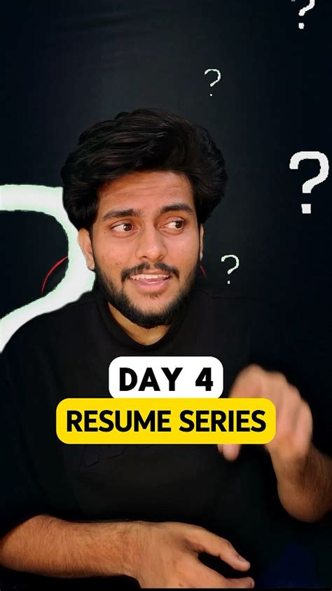 Day 4 Resume Series Webengineering Fullstackdevelopment Motivation Softwareengineering
