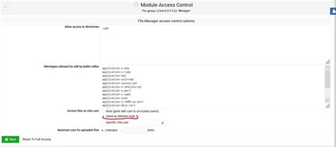 file manager cannot access by others user · issue 1522 · webmin webmin
