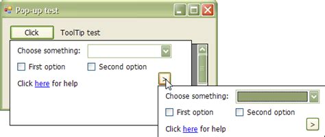 Simple Popup Control CodeProject