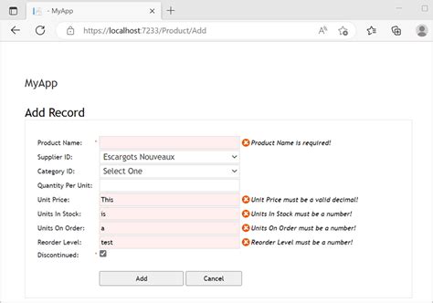 aspcoregen 6 0 mvc product screenshots