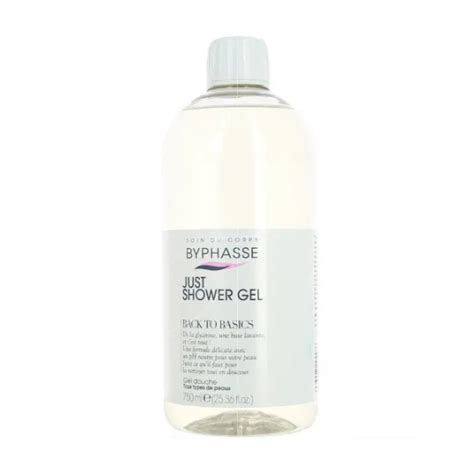 Byphasse Back To Basics Gel Douche Tous Types De Peaux 750ml