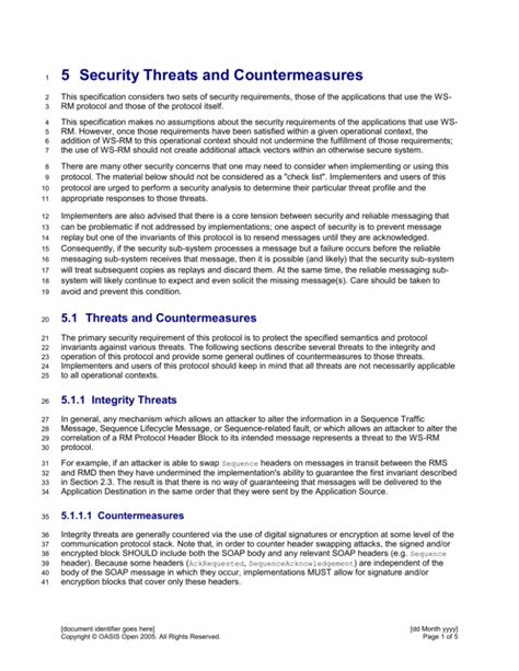 5 Security Threats And Countermeasures