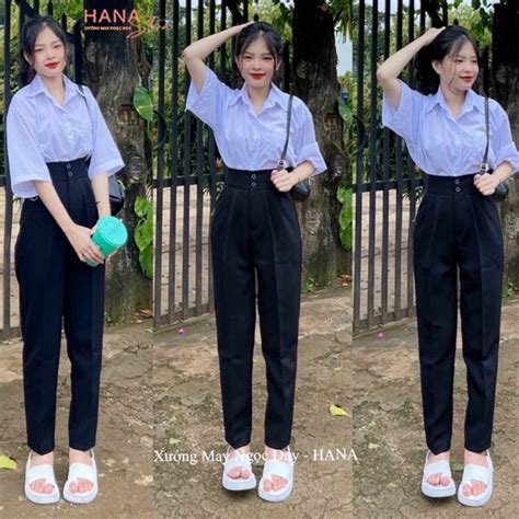 Qu N T Y N I H C N T Khuy C C D C C I L Ng Cao D Ng Qu N Baggy V I N H C Sinh C P D Y Co