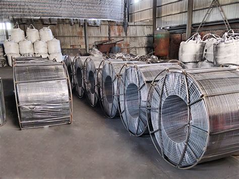 硅钙包芯线 包芯线 产品系列 安阳源泰冶金新材料科技有限公司