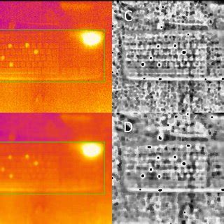 A Example Of Heat Traces Located Using The Mask RCNN Model A Is The