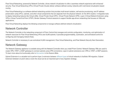Flow Virtual Networking Dell Powerflex With Nutanix Cloud Platform Technical Overview Dell