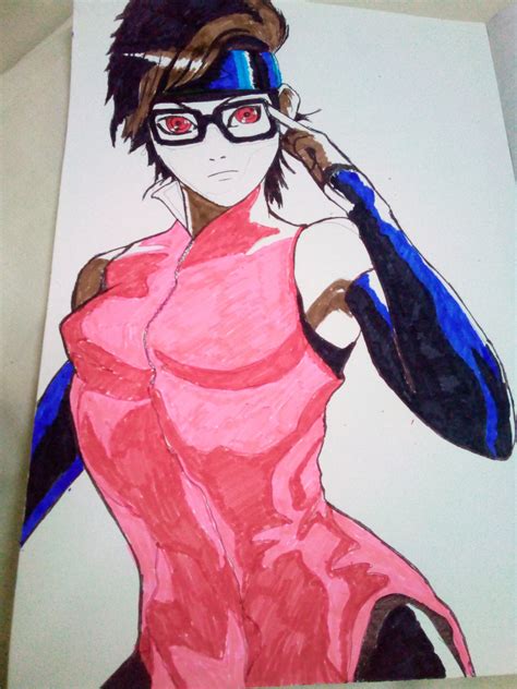 Artstation Sarada Uchiha