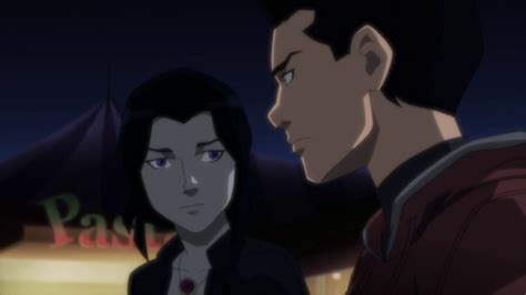 ざんしら Robin Dick x Raven or Robin Damian x Raven Teen Titans Justice League versus Teen