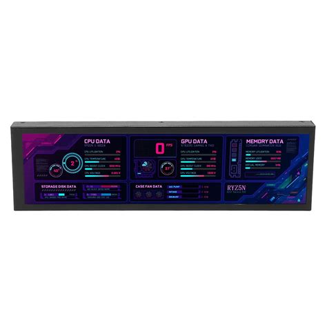 8 8in Computer Temp Monitor For Aida64 1920x480 60hz Usb C Interface