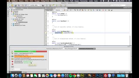 Tutorial Junit Netbeans Java Testes Unitários Youtube