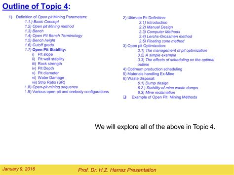 Surface Mining Planning And Design Of Open Pit Mining Pdf