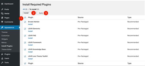 Plugins Installation Lore