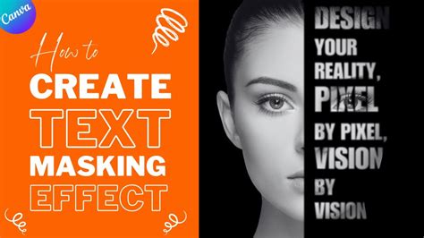 Canva Text Masking The Easiest Tutorial Youtube