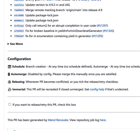 Multiple Packages Pull Request Description Break With Nested `details` Tag · Issue 19083