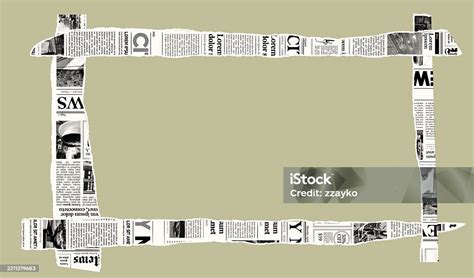 찢어진 신문 테두리 배너 들쭉날쭉한 모서리 콜라주 하프톤 요소 텍스트를 프레임에 넣고 배치합니다 흰색 배경에 종이 스크랩에서 개념 트렌디한 디자인 템플릿 벡터 일러스트 레이