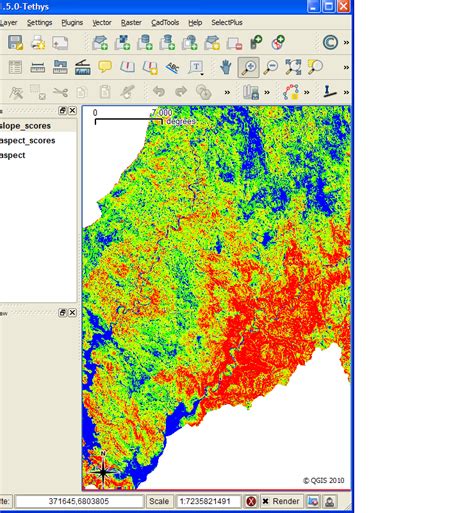 Raster How To Apply A Majority Filter In Grass Gis Geographic
