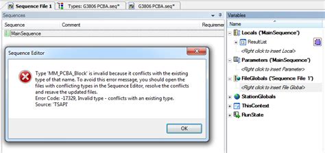 solved always show type conflict in file dialog ni community