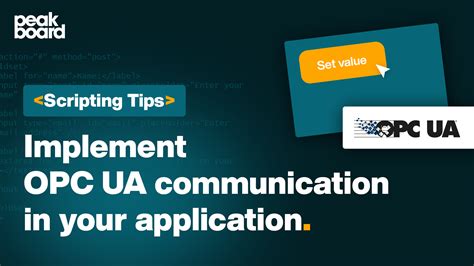 Script Example For Writing Data Via Opc Ua
