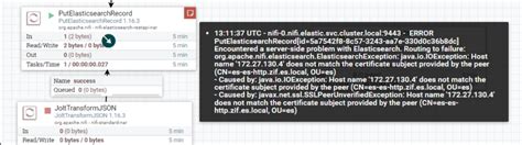 apache nifi how to bypass the hostname validatio cloudera