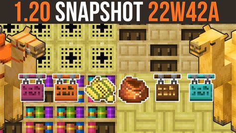 1 19 3 1 20 Of Minecraft Snapshot 22w42a