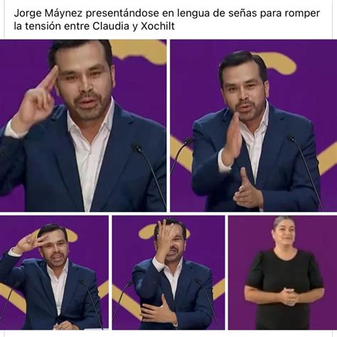¿le Dio Pena Intérprete De Lengua De Señas Del Ine Se Viraliza Por Su