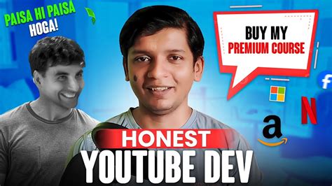 if youtube devs were honest featuring theo t3dotgg youtube