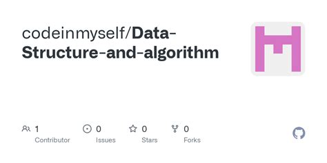GitHub Codeinmyself Data Structure And Algorithm