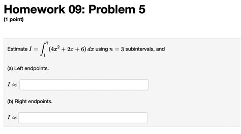 Solved Homework Problem Point Estimate Chegg