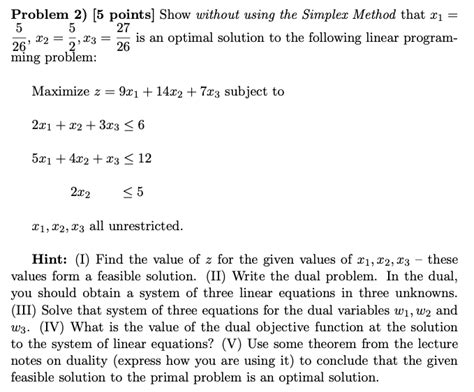Solved 27 Problem 2 5 Points Show Without Using The Chegg Com