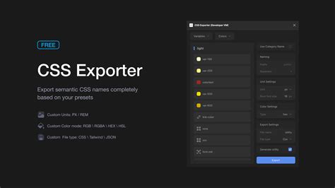 Css Exporter Figma