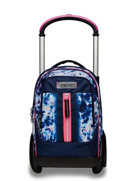 Seven Cloudy Shapes Mochila Trolley Desmontable Con 2 Maxi Ruedas Bluedeep ¡compra A Precios