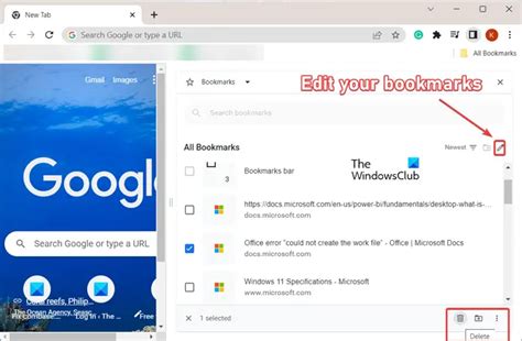Disable Or Enable Power Bookmarks Sidebar In Chrome