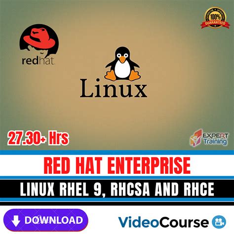 Red Hat Enterprise Linux Rhel 9 Rhcsa And Rhce Expert Training