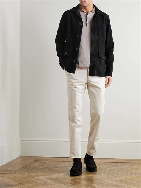 KINGSMAN Suede Chore Jacket For Men MR PORTER