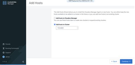 Adding Hosts To A Cloudera Embedded Container Service Cluster