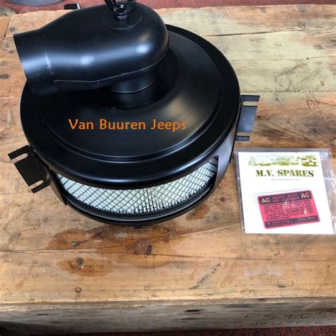 Ac Air Cleaner Assembly Van Buuren Jeeps