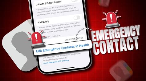 How To Put Emergency Contacts On Iphone Lock Screen Set Emergency