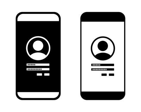 Password Security Access On Mobile Icon Verification Code Private Authorization Sign