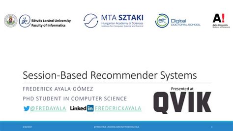 Session Based Recommender Systems Ppt