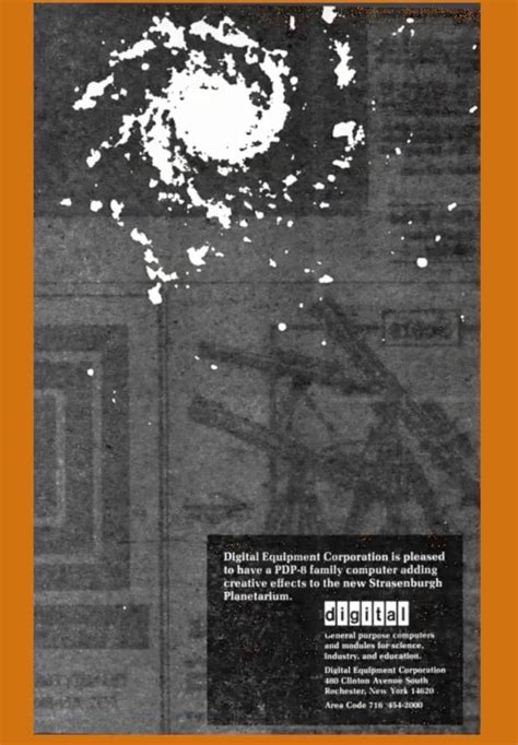 The Pdp 8 Which Controls The Strasenburgh Planetarium Hardware Retro Computing