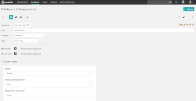 ELabFTW Free Open Source ELN