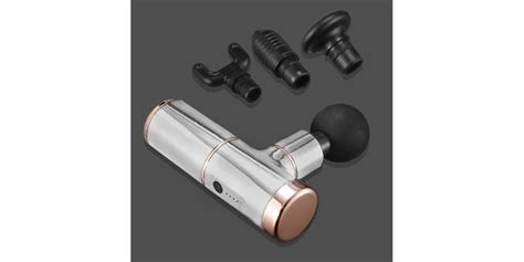 Ztech Mini Massage Gun W 4 Attachments