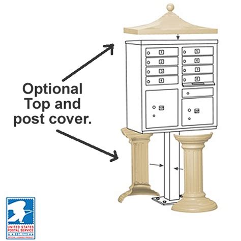 Cluster Mailbox 8 Unit Usps Approved Cbu With Pedestal Locking Cluster Mailboxes Cbus